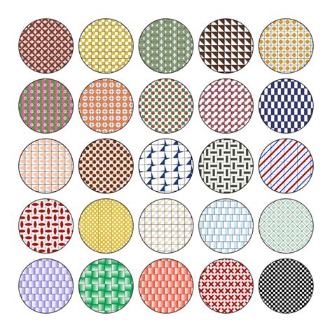 Illustrator Pattern Library Multi Pack 2 107 Patterns
