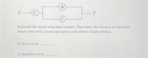 Solved Ana U Bu Cn B 1 Write A Simpler Circuit To