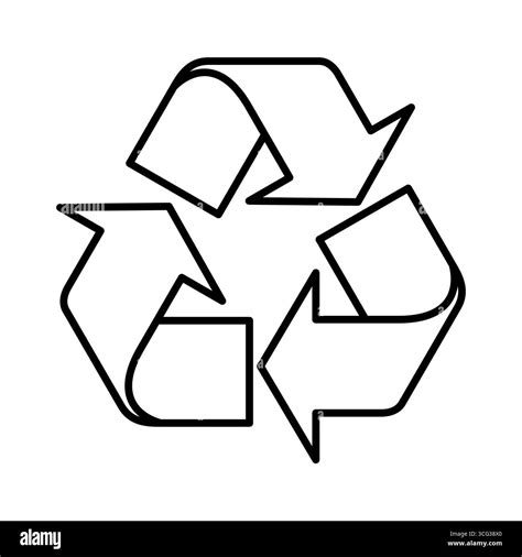 Recycle Circular Arrow Sustainability Stock Vector Images Alamy