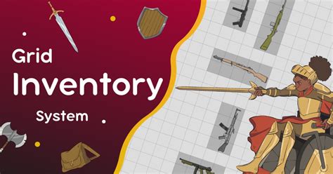 Grid Inventory System 2d Gui Unity Asset Store