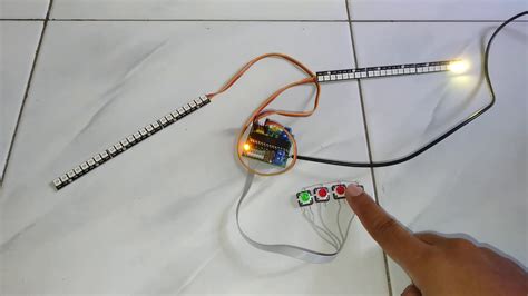 Cycle Light Lampu Sein Motor Mobil Variasi Menggunakan Arduino Ws2812b Youtube