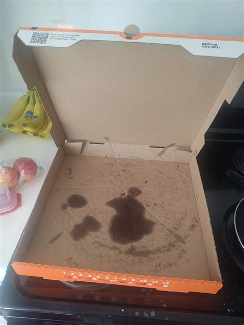 What My Roommate Left Of The Pizza For Me In The Fridge R