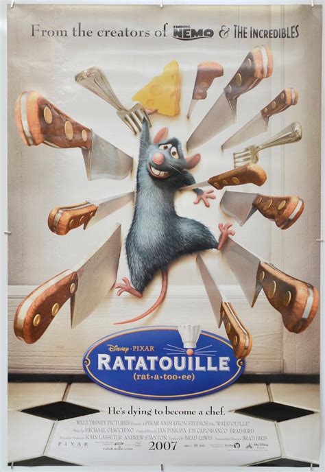 “ratatouille” Original One Sheet Poster Film Poster Movie Poster