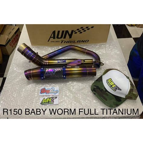 Aun Full Titanium For Raider 150 Carb Aerox V1 Aerox V2 Nmax V2