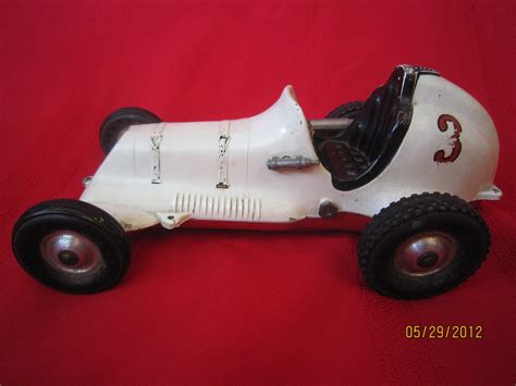 Old Roy Cox Thimble Drome Champion Santa Ana California Metal Tether Race Car Collectors Weekly