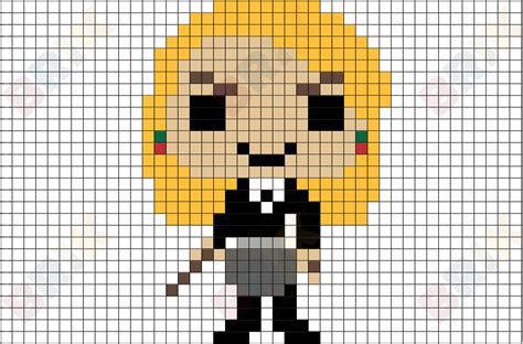 Рисунки по клеточкам в тетради гарри поттер