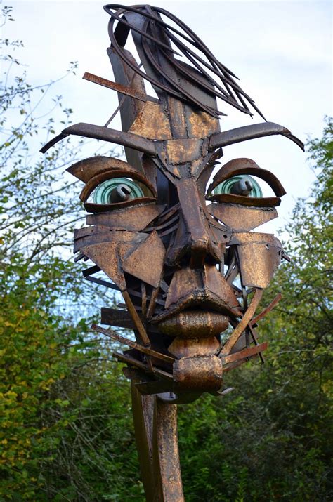 Mellionnec 074  1 060 × 1 600 Pixels Metal Art Welded Recycled Metal Art Metal Art Sculpture