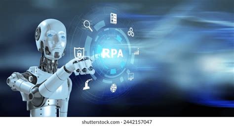 Rpa Robotic Process Automation Innovation Technology Stock Illustration 2442157045 Shutterstock