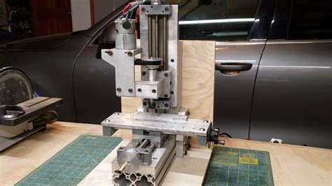 A Diy Bench Sized Milling Machine Hackaday