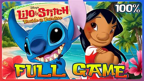 Disneys Lilo And Stitch Full Game 100 Longplay Ps1 4k Youtube