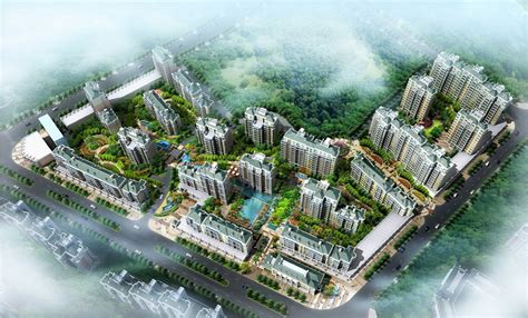 上城国际居住区景观设计