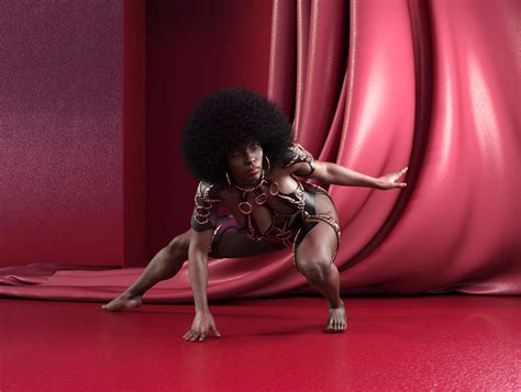 The Red And The Black D Render Digital Art By Gaius