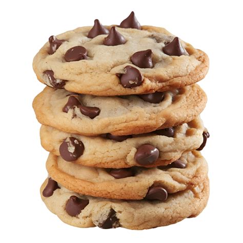 Stack Of Chocolate Chip Cookies 54236751 Png