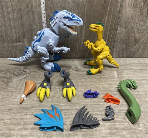 Jurassic World Hero Mashers Indominus Rex And Velociraptor £3320