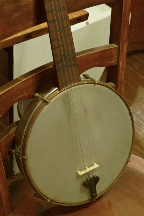 1870s Fretless A Scale 5 String Banjo