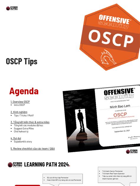 Oscp Tips Hành Trình Oscp Pdf