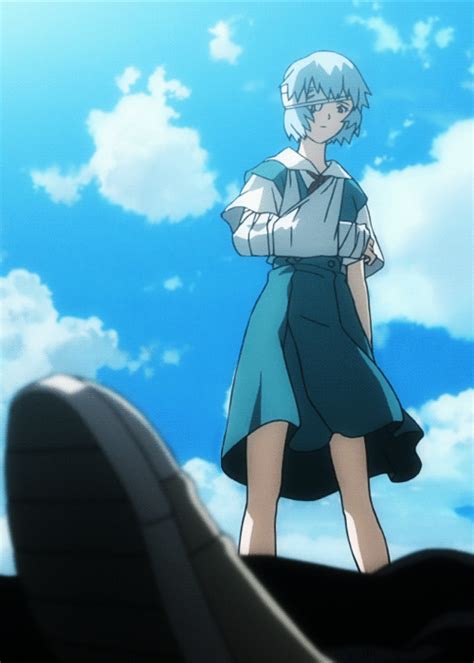 Рей раз Rei Ayanami Anime  Evangelion Евангелион Neon