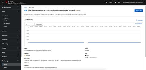 Redhat Openshift Alerts GPUOperatorOpenshiftDriverToolkitEnabledNfdTooOld Issue NVIDIA