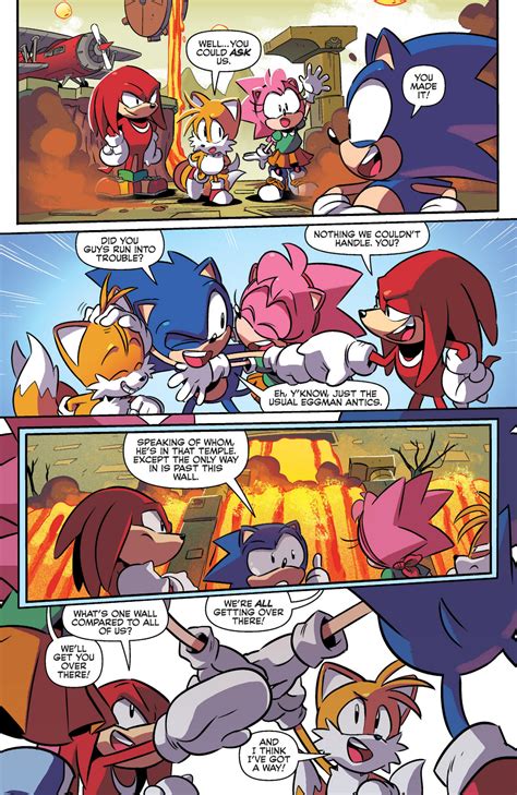 RH S Sonic Blog Of Comic Ness The First Part Of This Story Gives Sonic A Kind Of