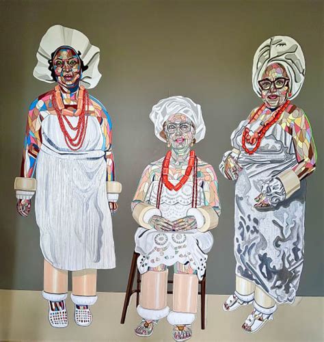 Otu Odu Society Pre Colonial Royal Women Of Onicha II By Rewa Artwork Archive