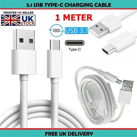 For Tcl 40se 40r 405 501 505 Type C Charging Cable Fast Charge Wire Usb Lead Ebay Uk