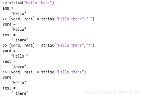 Matlab学习20210823matlab String转char Csdn博客