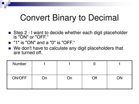 PPT Binary Conversions PowerPoint Presentation Free Download ID 376444