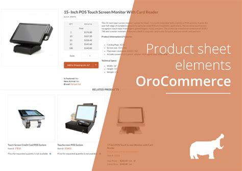 Orocommerce Product Sheet Kiboko