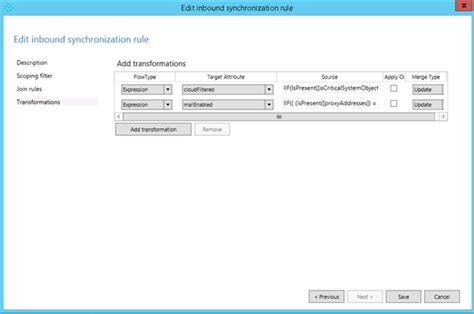 filtering users and groups using azure ad connect