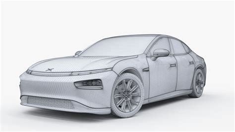 Xiaopeng P7 3d Model Turbosquid 1970688