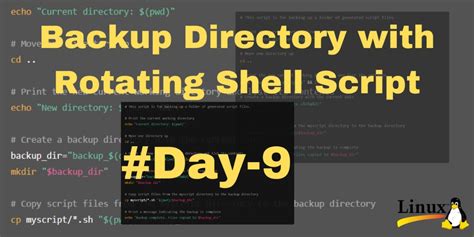🌟 Day 9 Of 90 Days Of Devops Challenge Directory Backup With Rotation