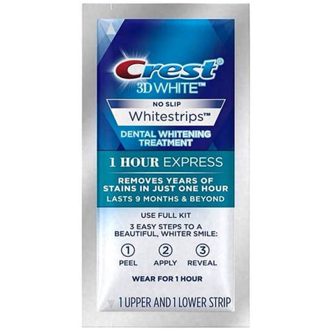 Купить Отбеливающие полоски для зубов Crest 3d White Professional Effects 1 шт цена 99 ₴ — Prom