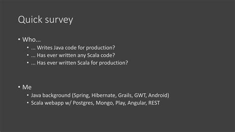 Why Scala Is The Better Java Ppt
