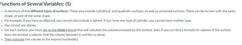 Solved Functions Of Several Variables 5 A Minimum O