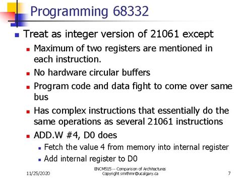 Comparing Processor Architectures Cisc Risc And Dsp M