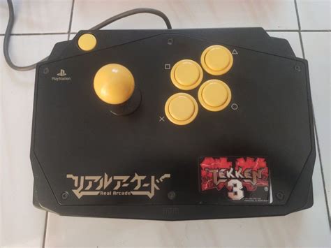 Hori Tekken 3 Arcade Stick Special Edition For Ps1 Ps2 Video Gaming