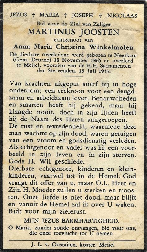 Martinus Joosten 1865 1953