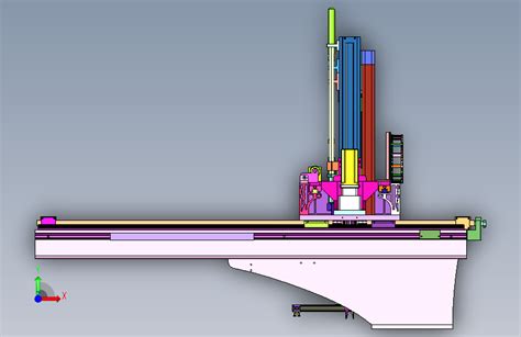 全伺服智能注塑机取件机械手机械臂 Step 模型图纸下载 懒石网