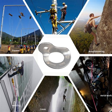 Badu Bg Анкери за скално катерене Закачалка от неръждаема стомана Болт Блок за грабване