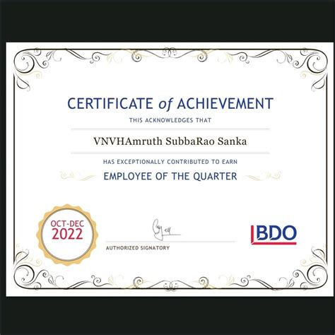 Ca Hari Amruth On Linkedin Achievement