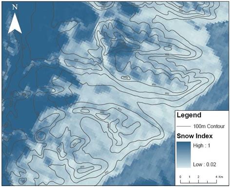 7 Snow Cover Index Using Gray Level Thresholding And Level Slicing Download Scientific Diagram