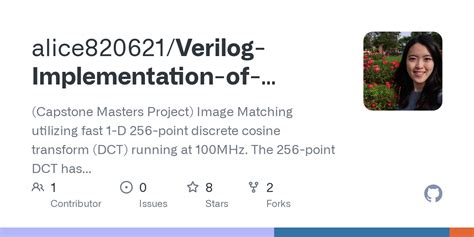 GitHub Alice820621 Verilog Implementation Of Facial Comparison Image