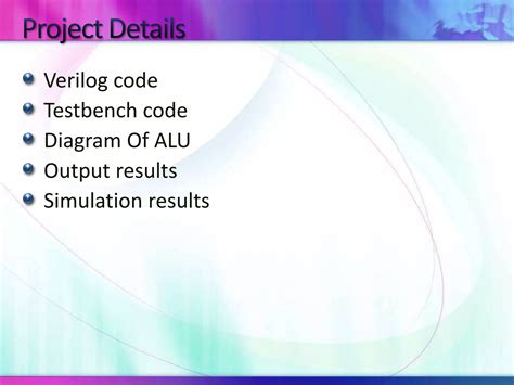 8 Bit Alu Design PPTX