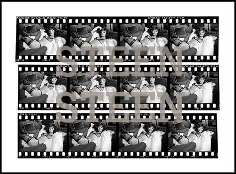 JOAN COLLINS CONTACT PRINT THE STUD LIMOUSINE LONDON 1978 THE