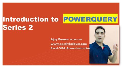 Introduction To Powerquery Tool In Hindi Series 2 Youtube