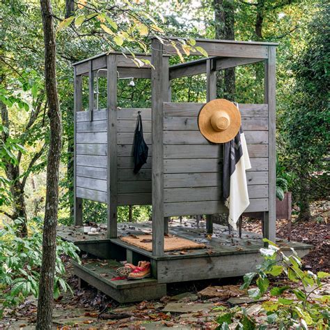18 Diy Outdoor Shower Ideas Easy Outdoor Shower Designs 2023