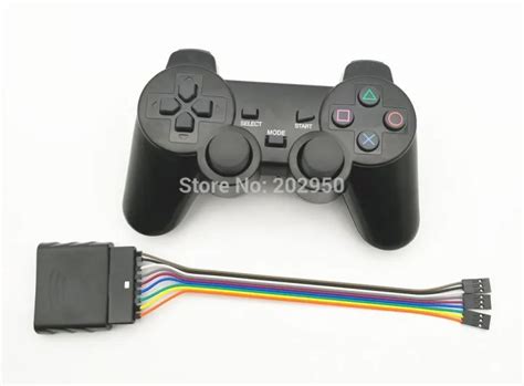 1piece ps2 wireless controller game pad joystick 2 4g handle arduino robot diy platform lazada ph