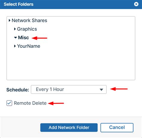Sync Network Folders For Offline Access Filecloud Docs Server