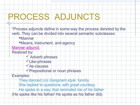 Adjuncts