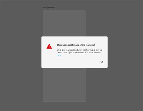 Export Error Adobe Xd To After Effects Adobe Community 11319512